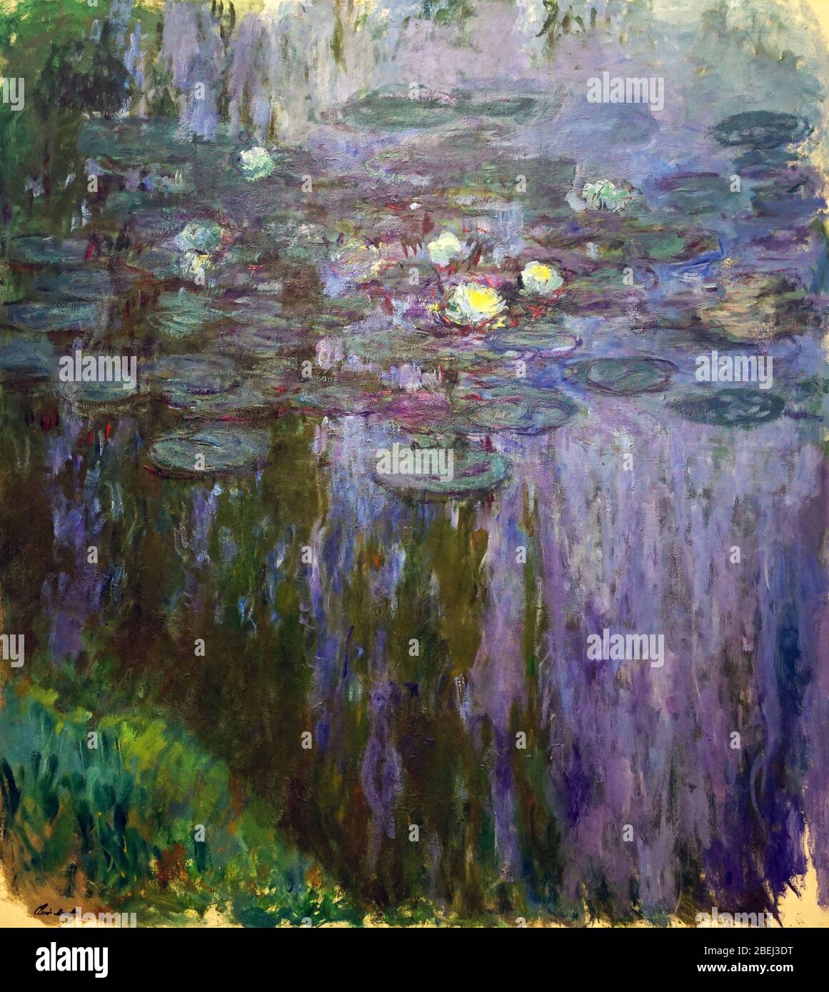 Claude Monet Water Lilies 1919