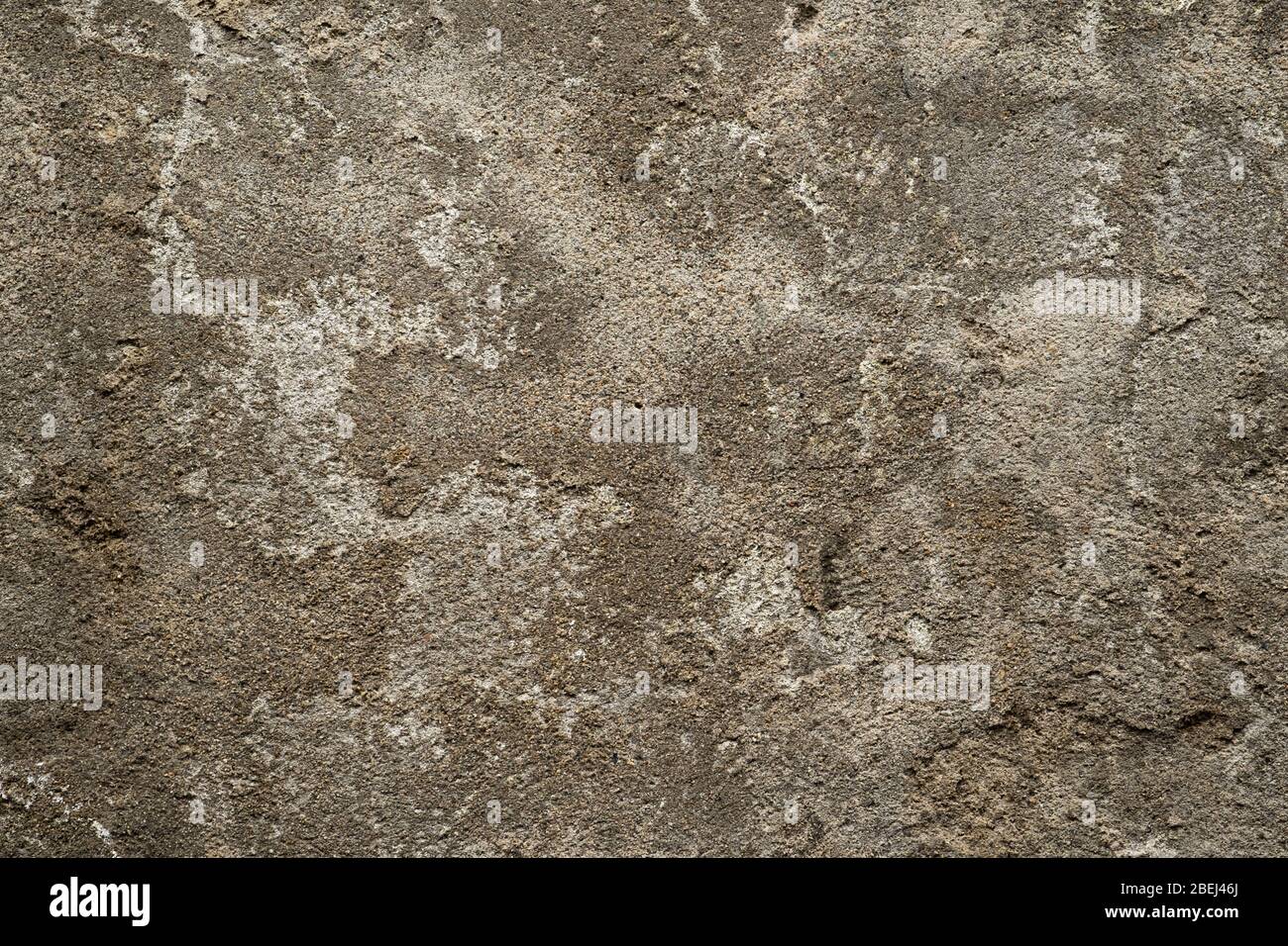 Concrete background with a dirty texture with the emerging salt. Gray ...