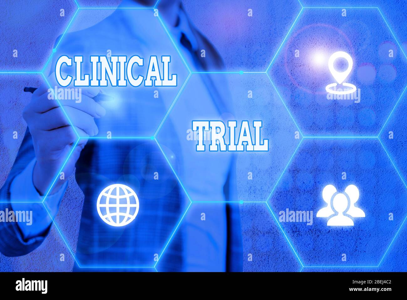 Conceptual hand writing showing Clinical Trial. Concept meaning trials ...