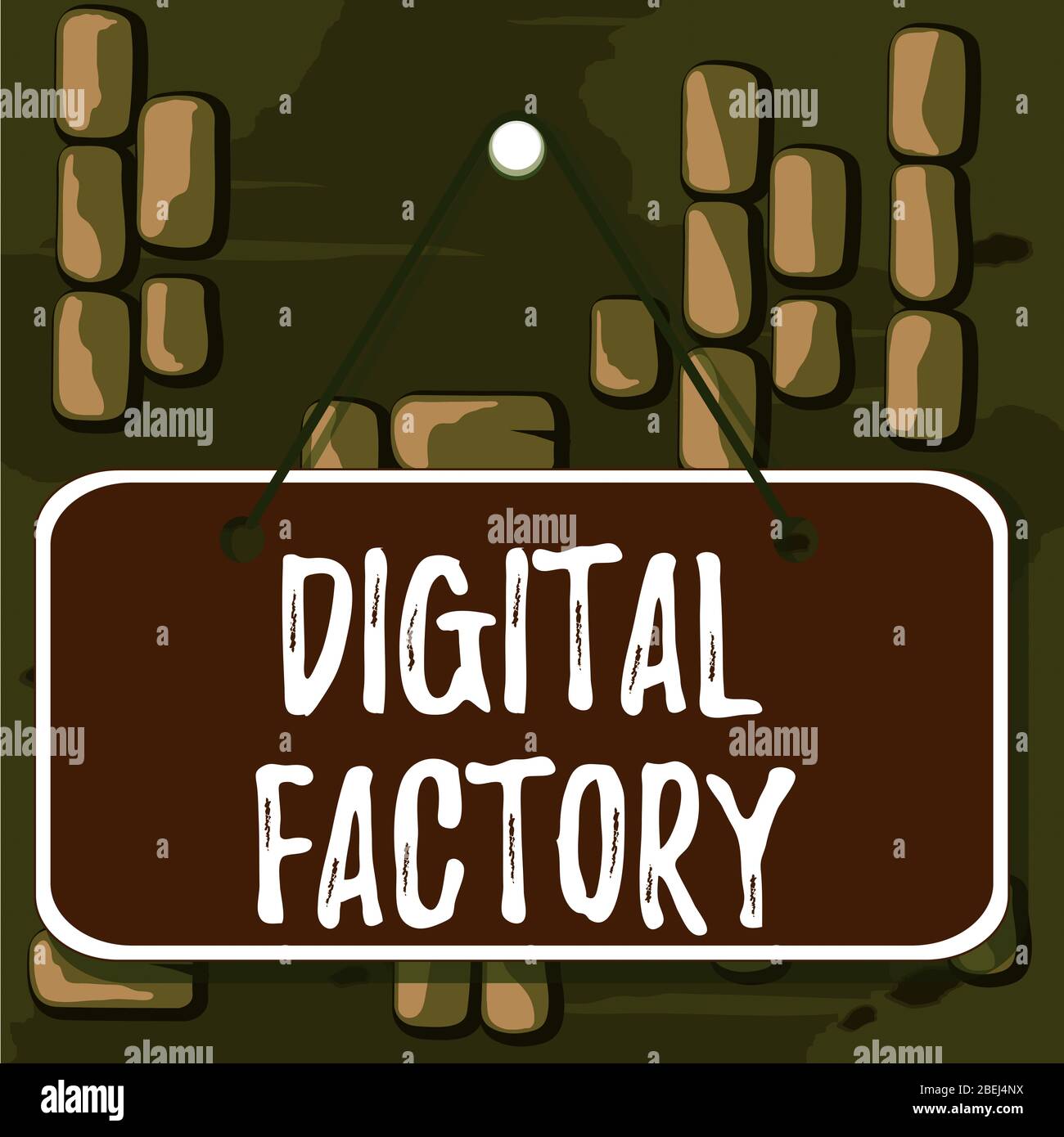 Word writing text Digital Factory. Business photo showcasing uses ...