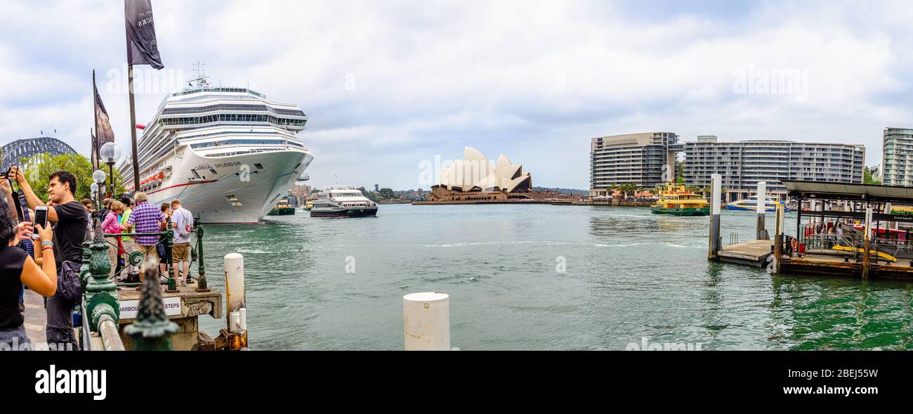 Sydney Opera House, one of the most famous and distinctive buildings in ...