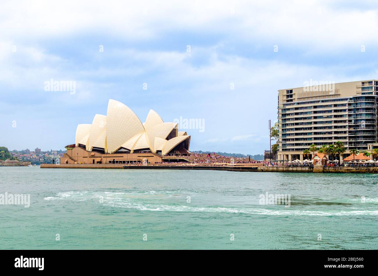 Sydney Opera House, one of the most famous and distinctive buildings in ...