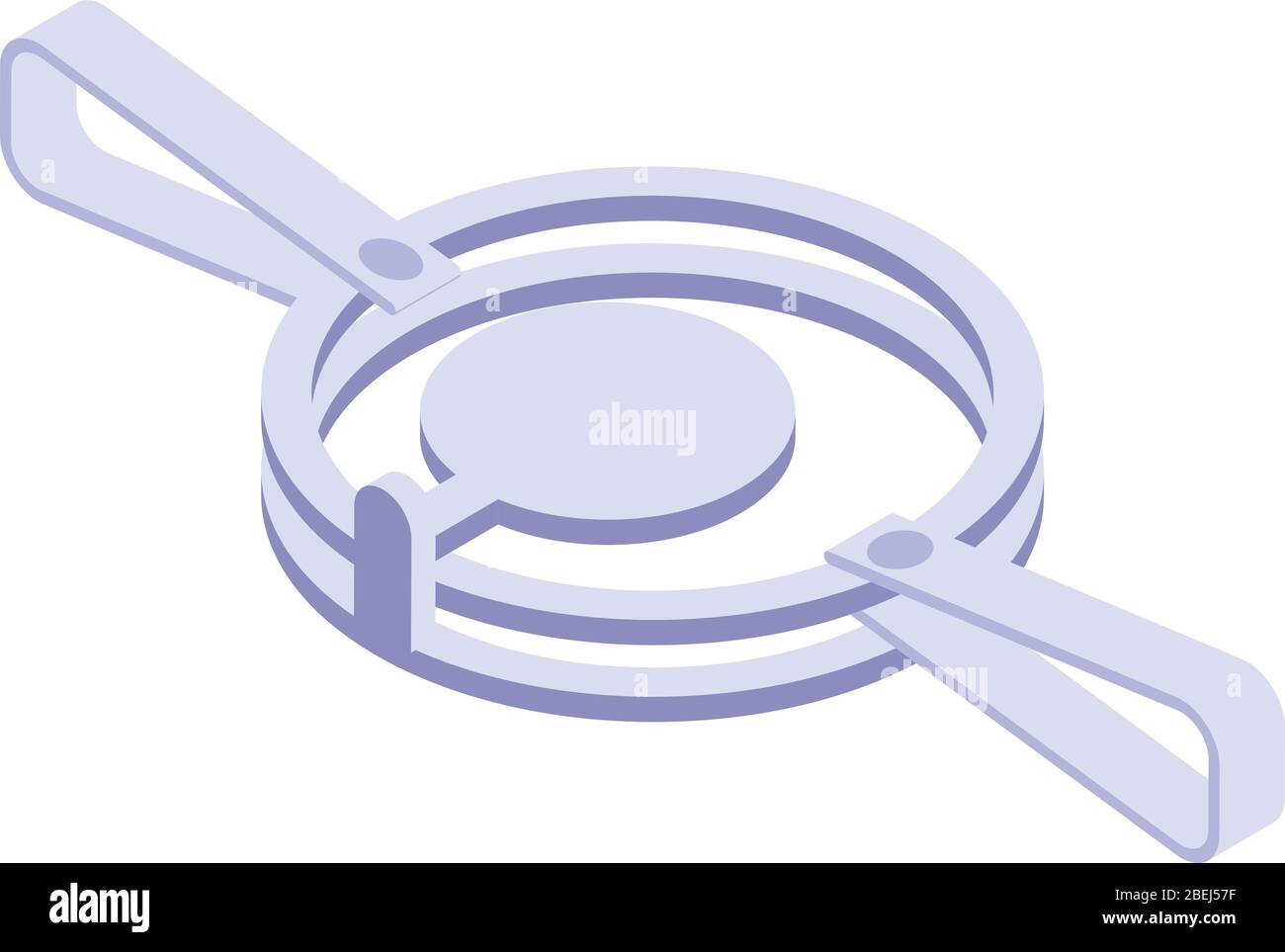 Metal spring trap Stock Vector Images - Alamy