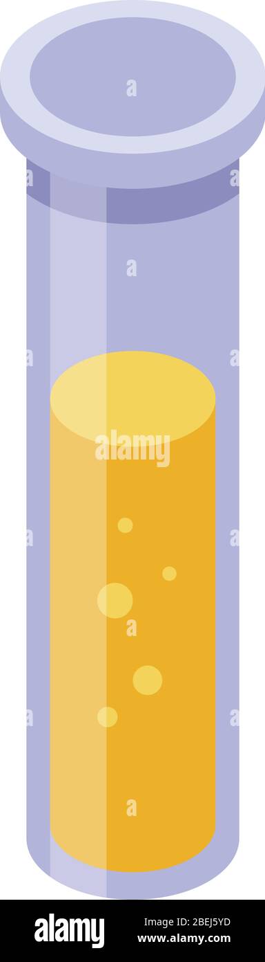 Wizard potion test tube icon, isometric style Stock Vector Image & Art ...