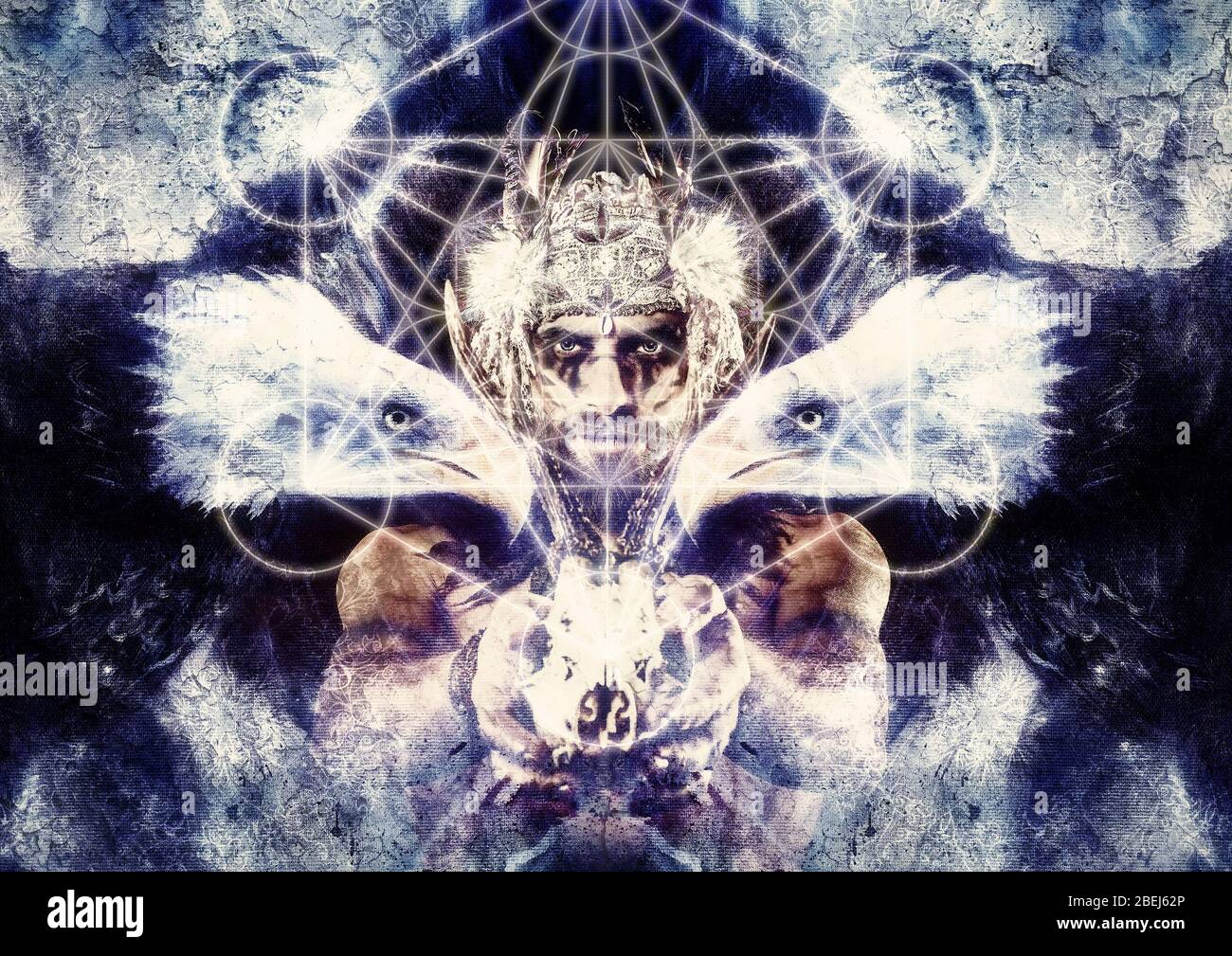 Metatron painting hi-res stock photography and images - Alamy