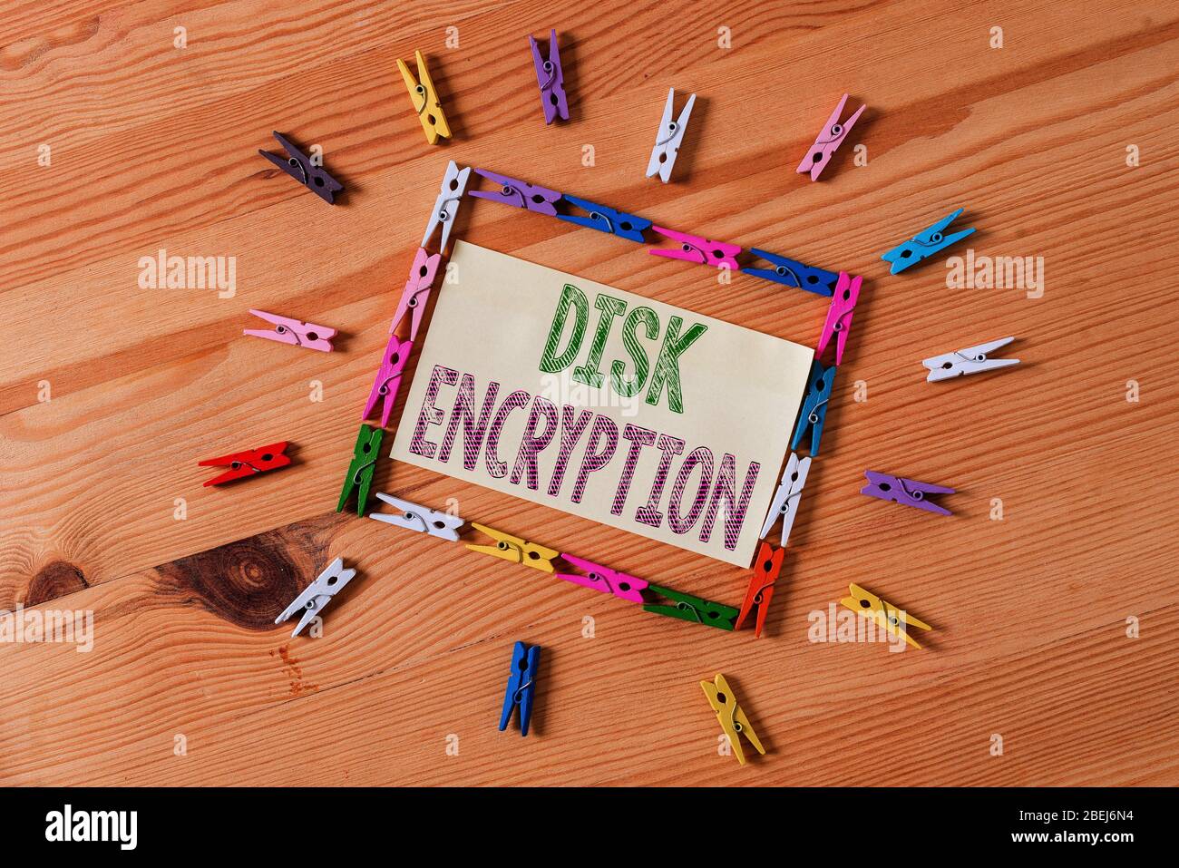 Word writing text Disk Encryption. Business photo showcasing the security mechanism used to ...