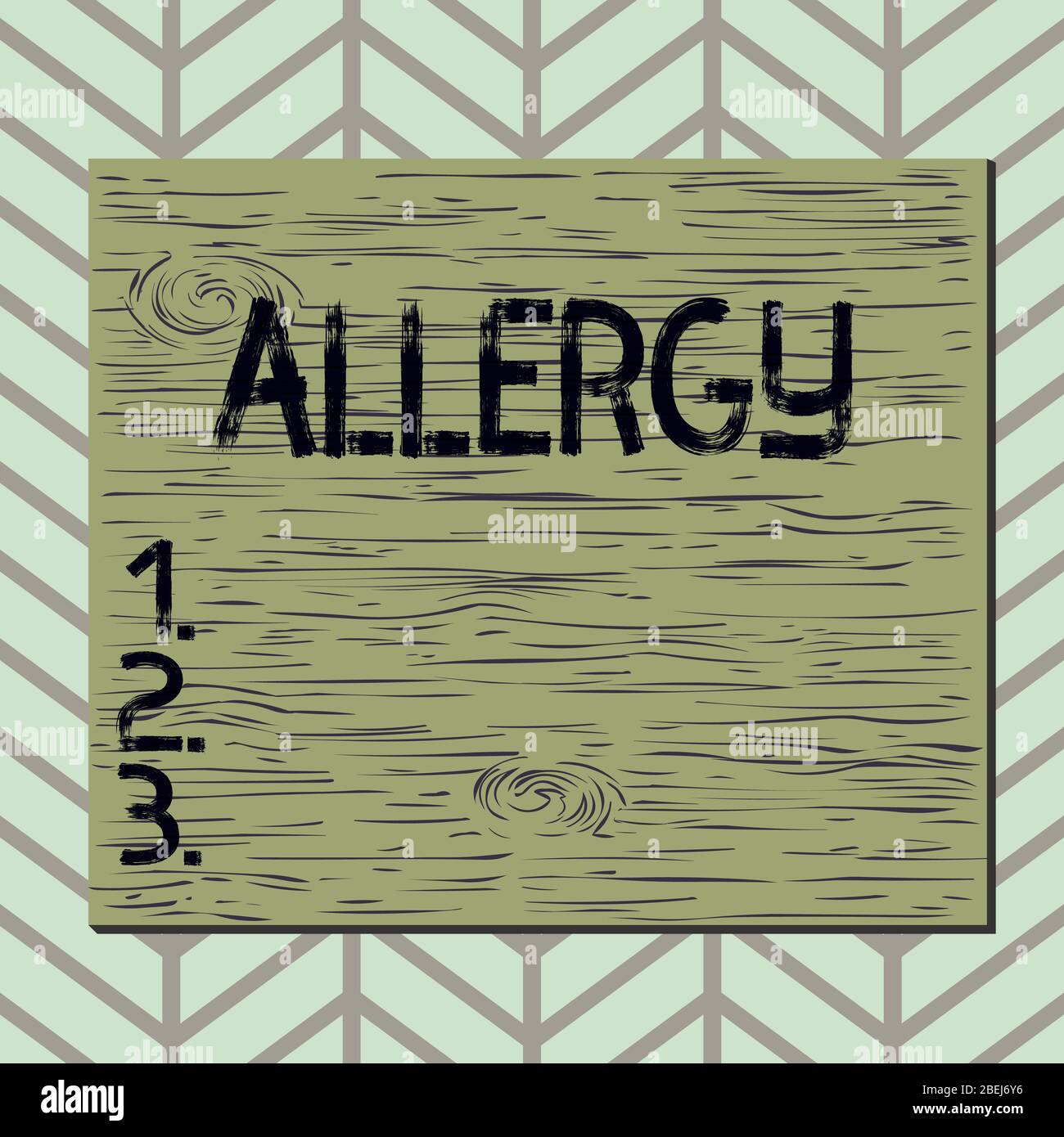 Writing note showing Allergy. Business concept for Hypersensitive of ...