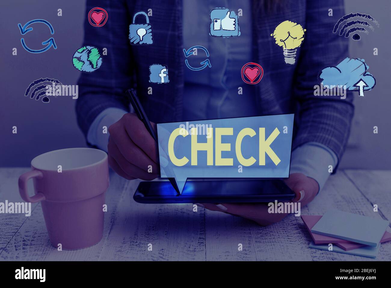 Writing Note Showing Check Business Concept For Mark Click On A Box In Order To Select A
