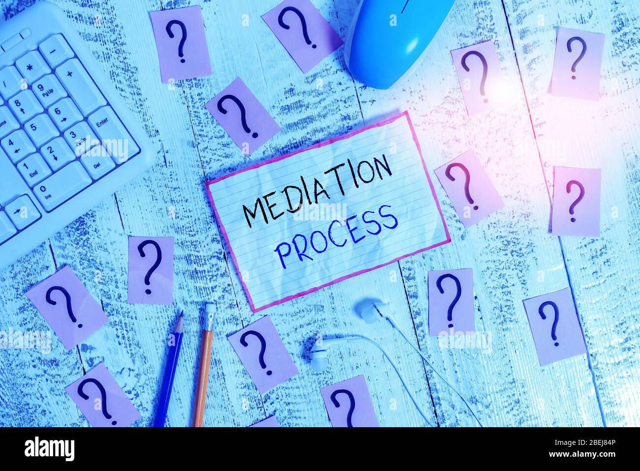 Handwriting text Mediation Process. Conceptual photo informal and ...