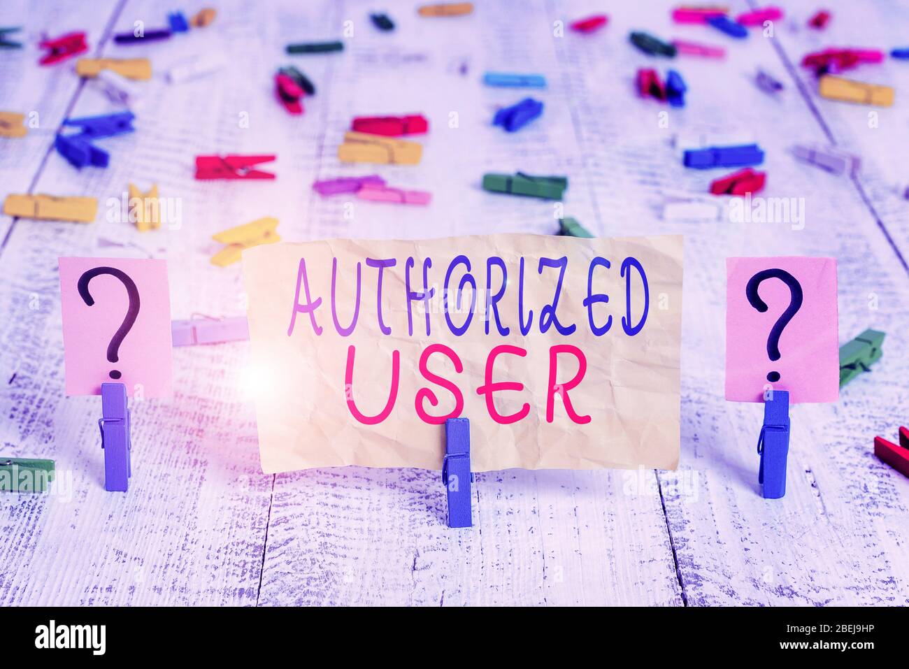Conceptual hand writing showing Authorized User. Concept meaning ...