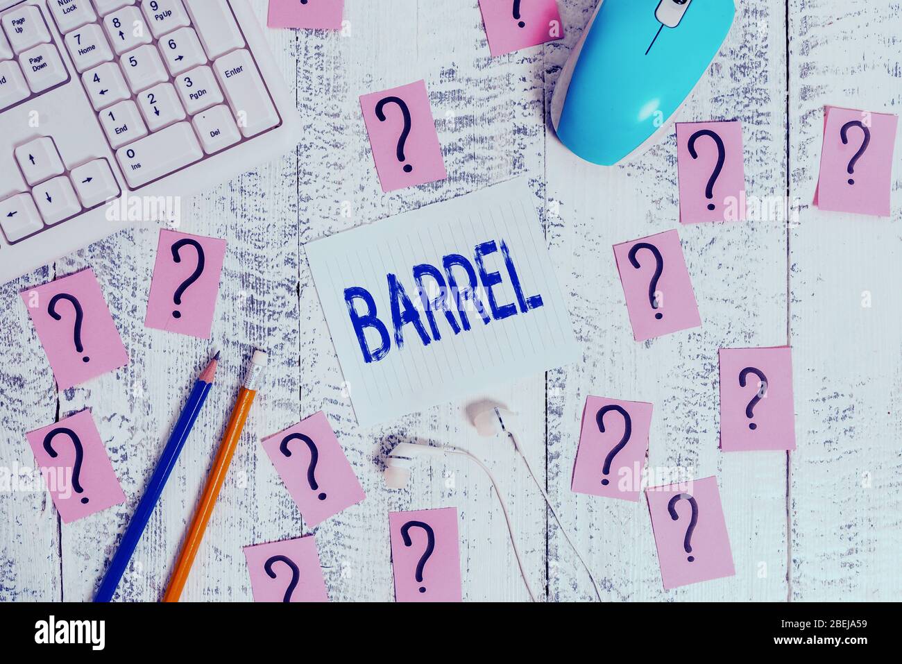 Conceptual hand writing showing Barrel. Concept meaning cylindrical ...