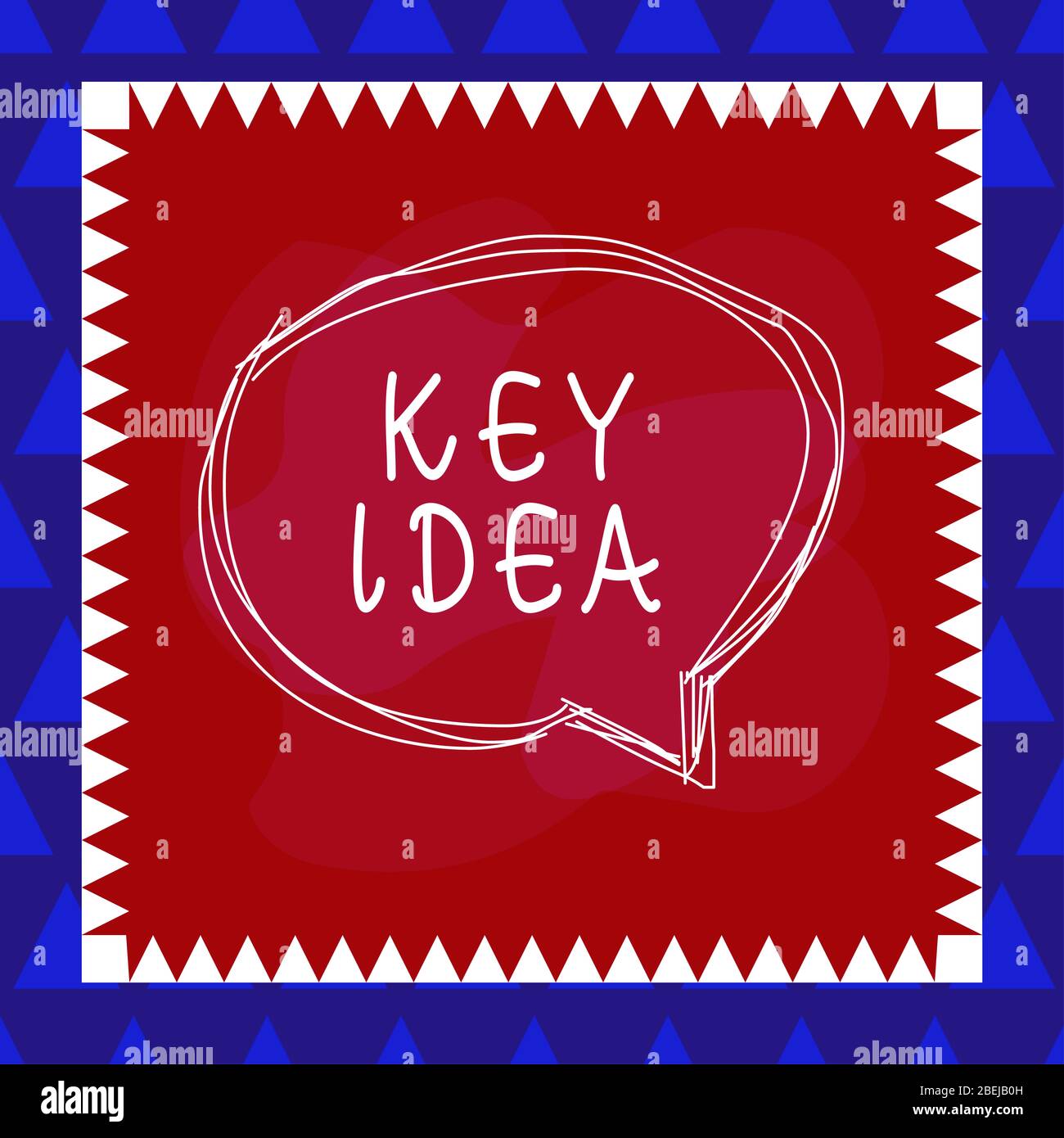 Conceptual hand writing showing Key Idea. Concept meaning Exceptional ...