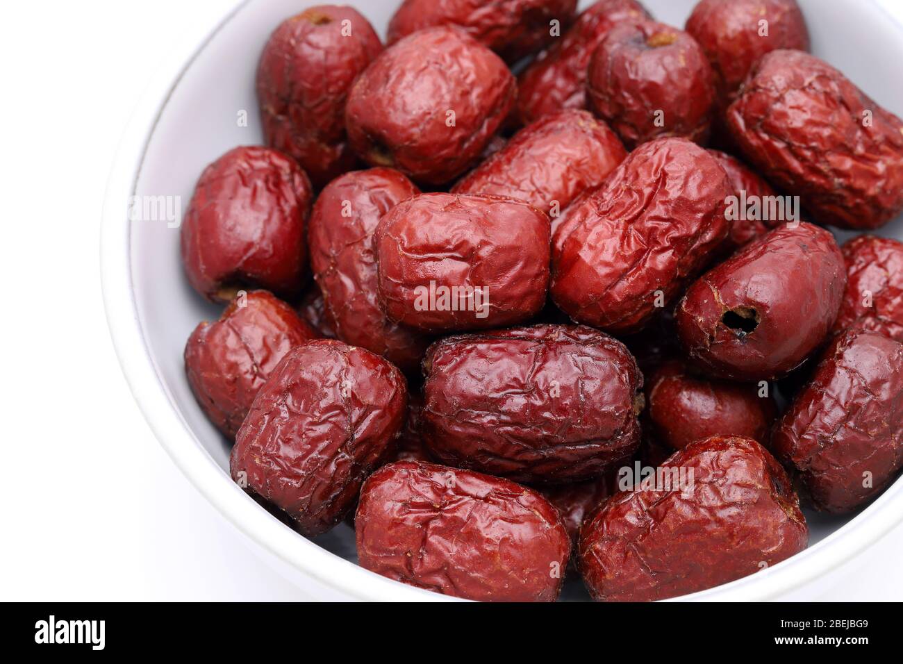 Close up of Dried Jujube, Chinese dried red date fruits Stock Photo - Alamy