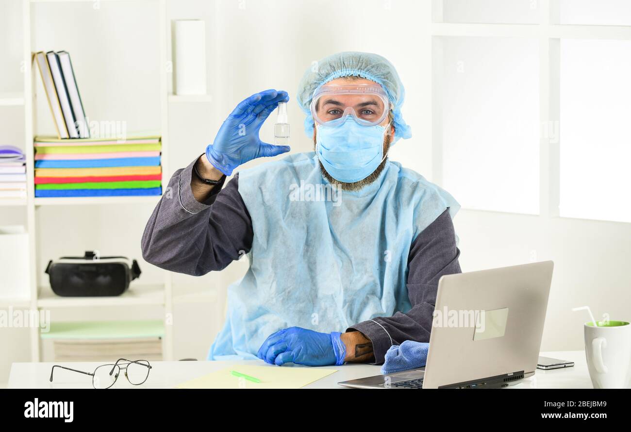 Spray for cleaning electronics. Sanitizer concept. Cleaning and ...