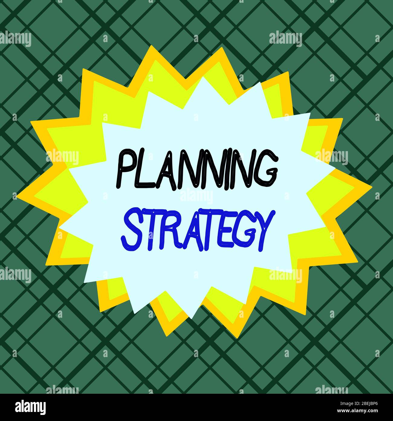 Writing note showing Planning Strategy. Business concept for systematic ...
