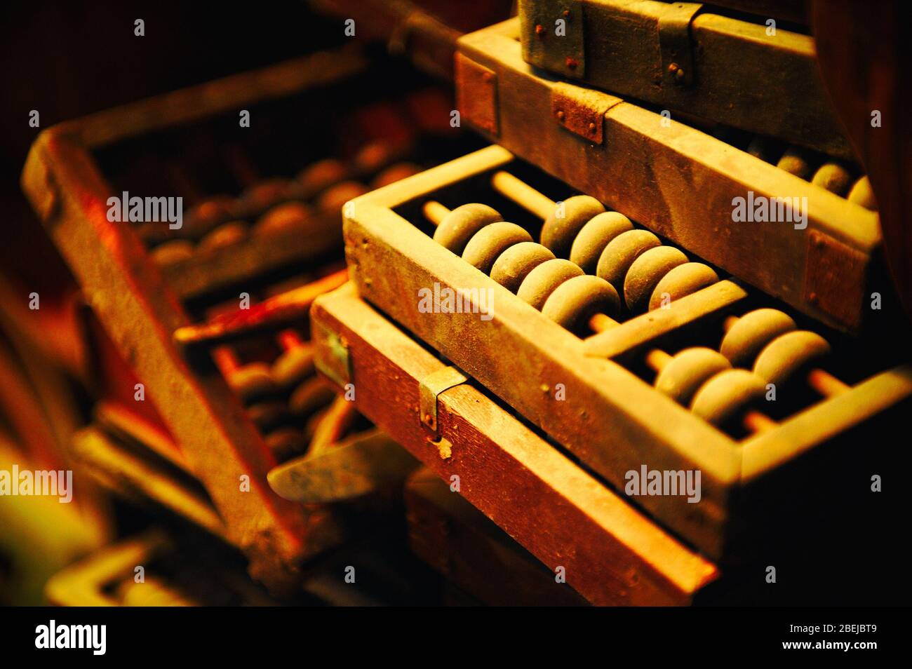 Abacus calculator counting device hi-res stock photography and images ...