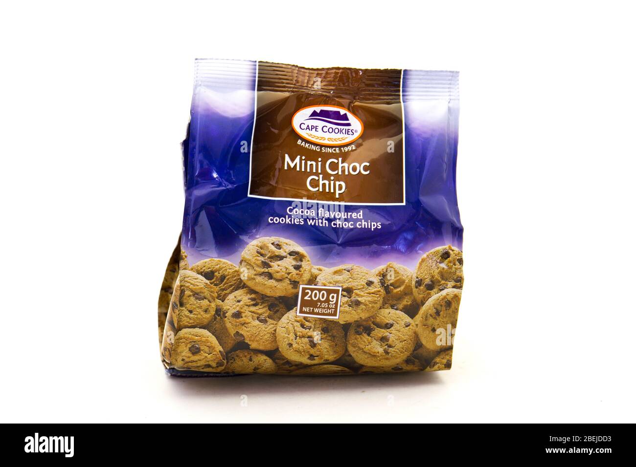 Alberton, South Africa - a packet of Cape Cookies mini choc chip ...
