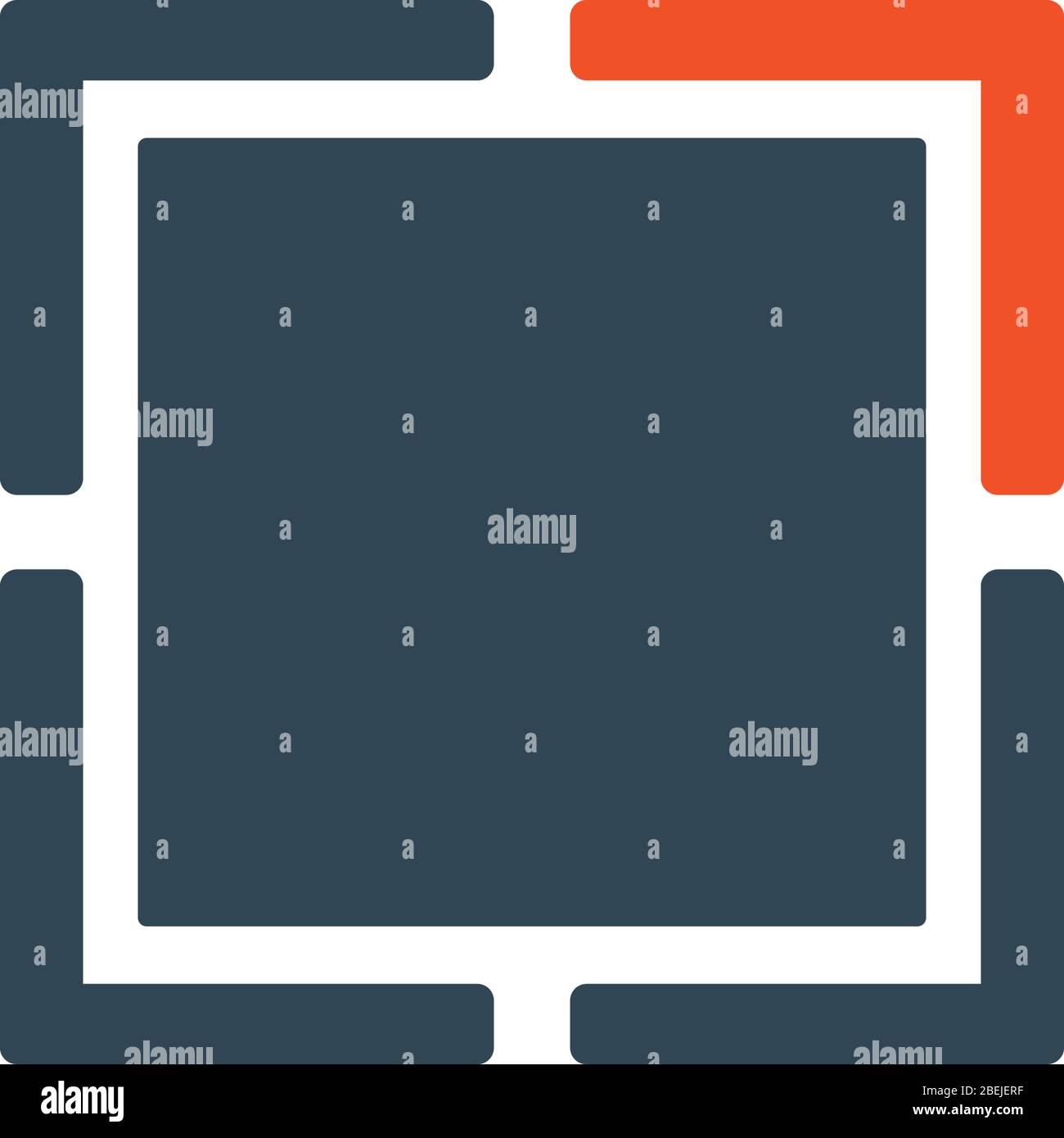 vector geometric square frame logo.Template to design logos, brand ...