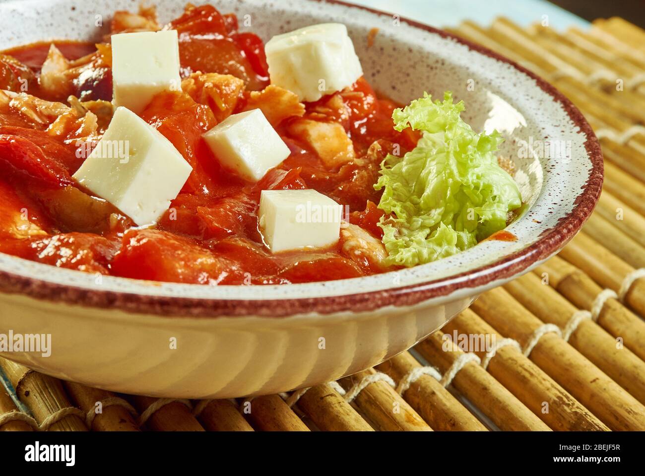 Placia Fish stew, popular dishes of Bulgarian cuisine Stock Photo - Alamy