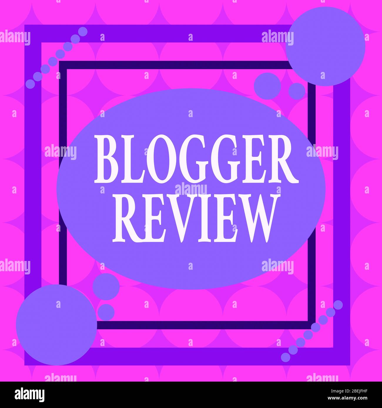Writing note showing Blogger Review. Business concept for making a ...