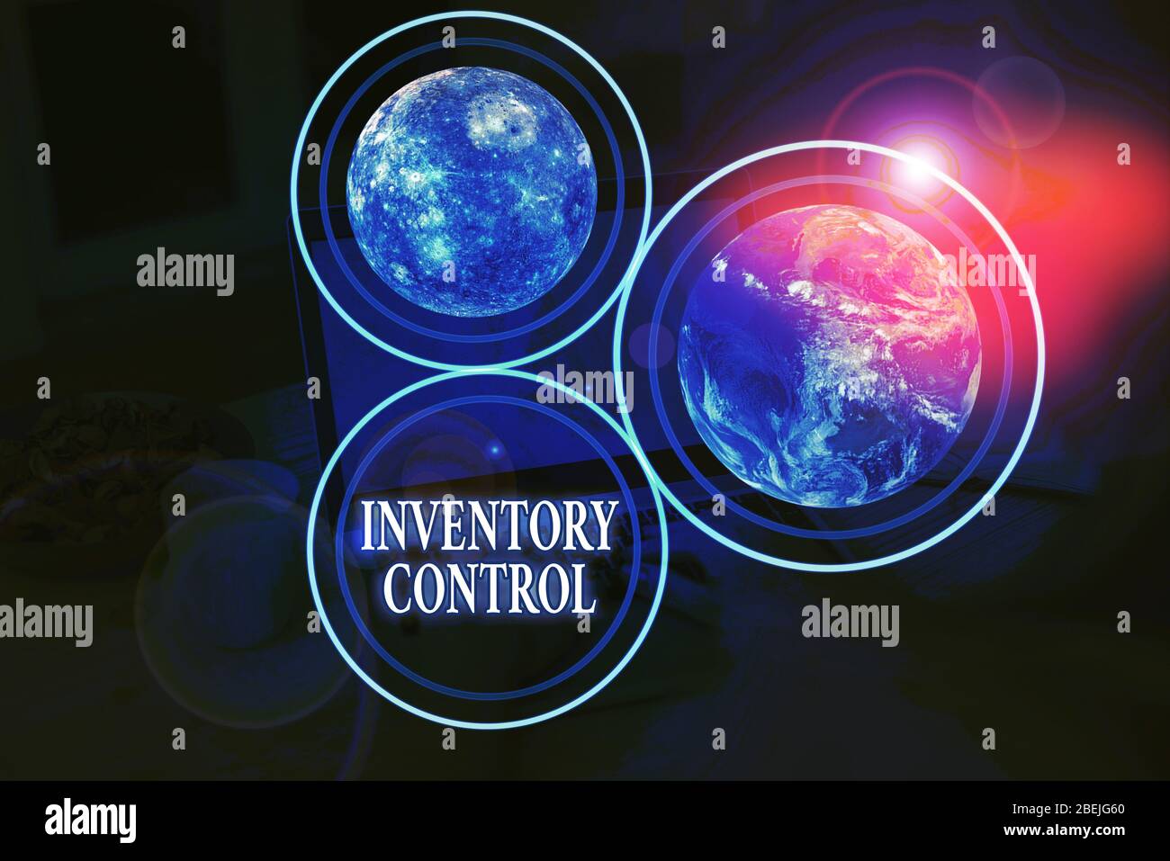 Handwriting text Inventory Control. Conceptual photo regulating and ...