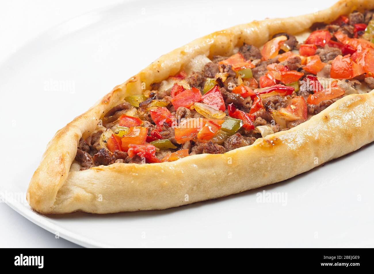 Turkish street food pizza hi-res stock photography and images - Alamy