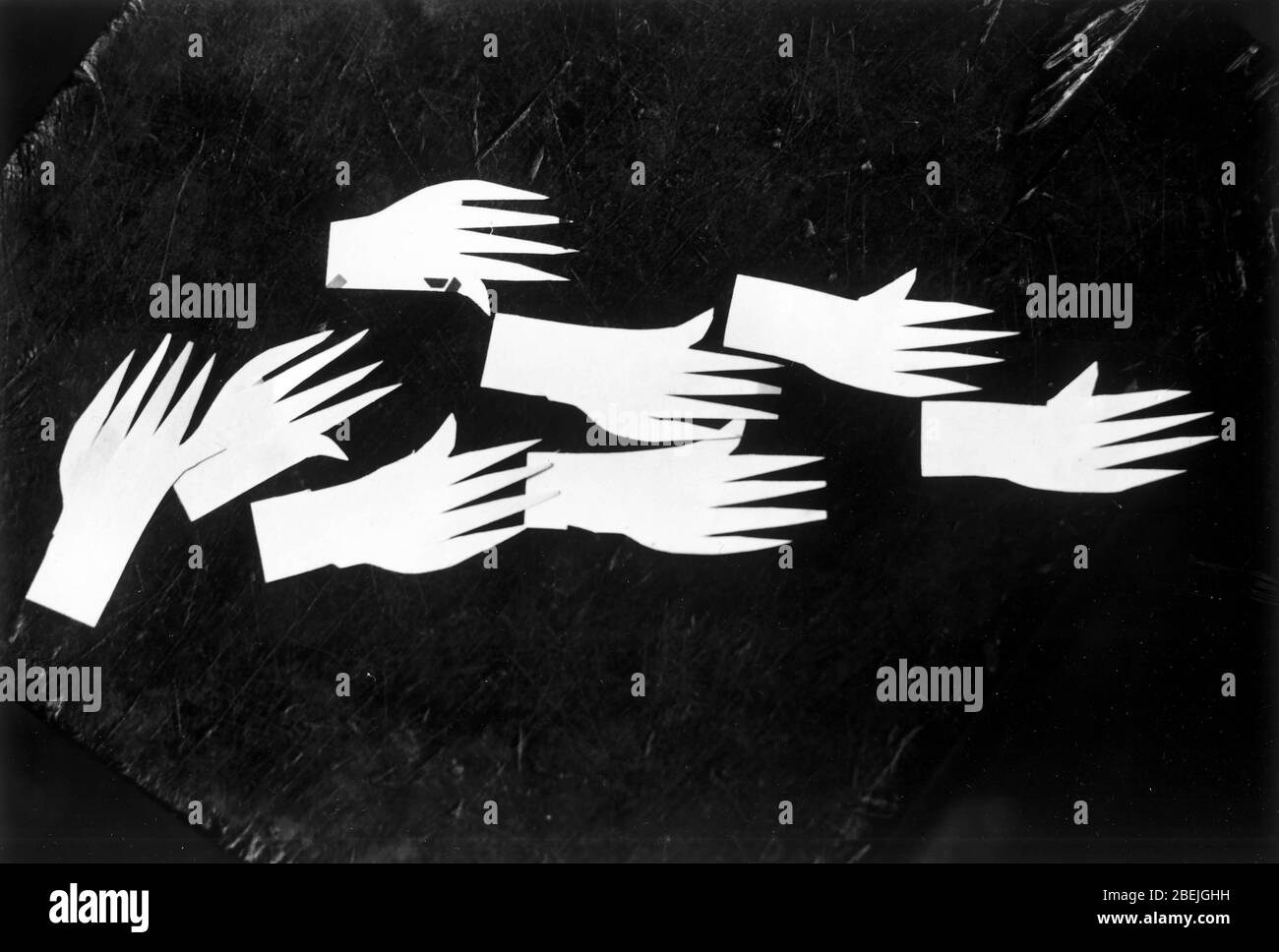 Paper pin at funeral Stock Photo - Alamy