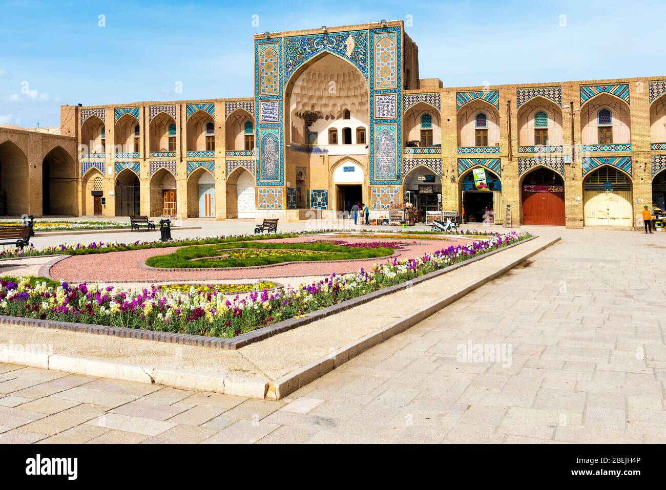 Meydan-e Gandj-e Ali Khan Square, Kerman, Kerman Province, Iran Stock ...