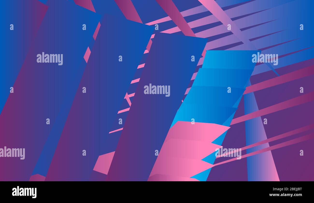 Bright neon pattern of geometric shapes and lines virtual background ...