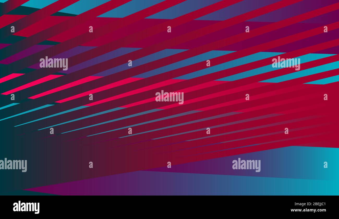 Bright neon pattern of geometric shapes and lines virtual background ...