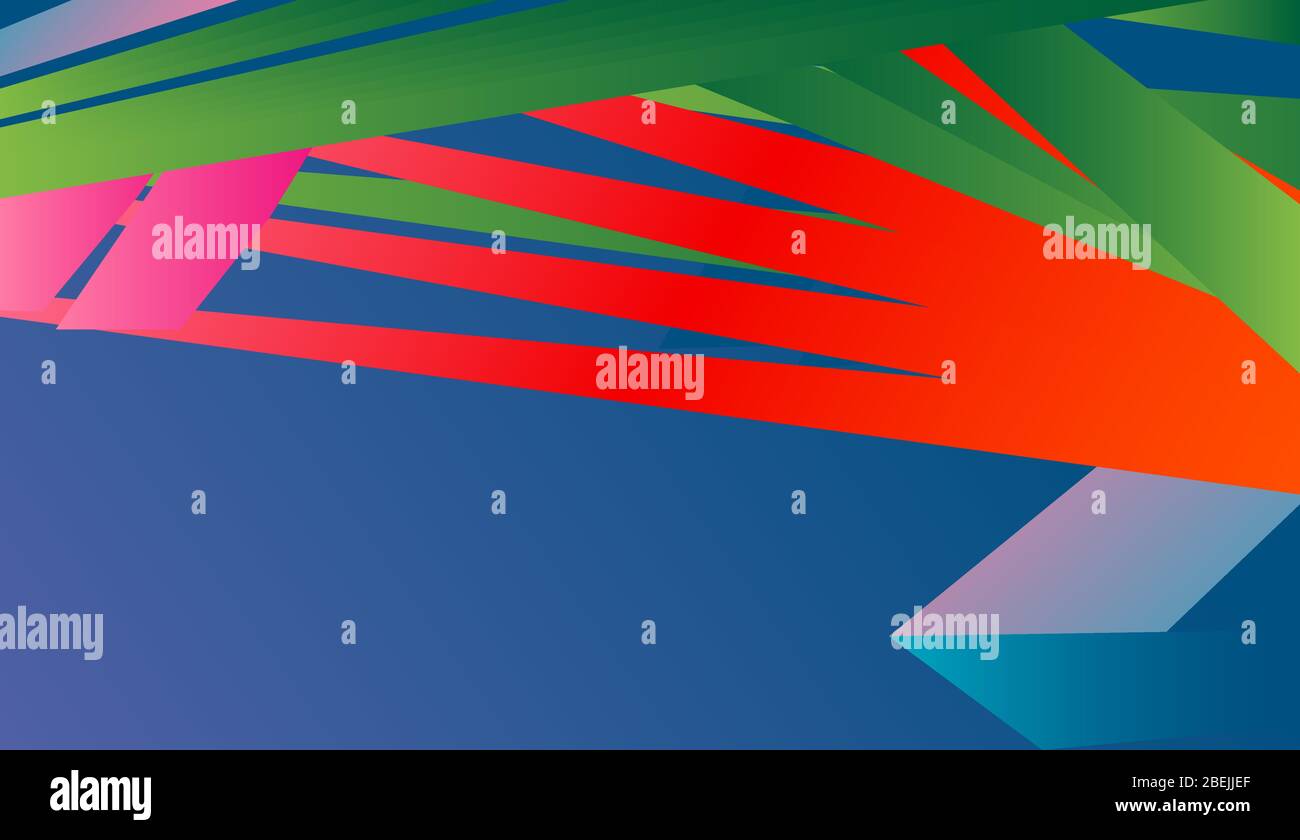 Bright neon pattern of geometric shapes and lines virtual background ...