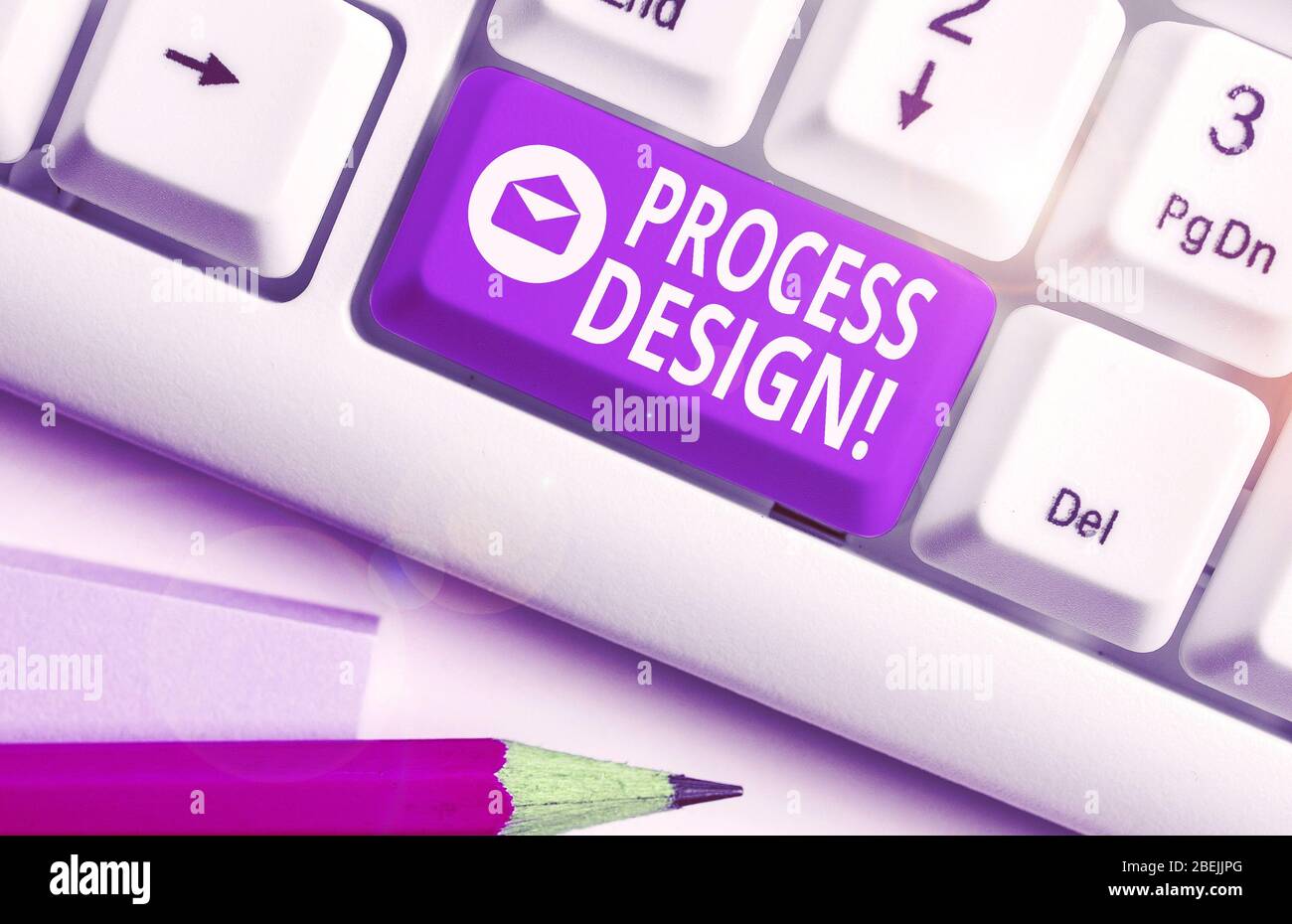 Writing Note Showing Process Design Business Concept For Process Of Originating And Developing