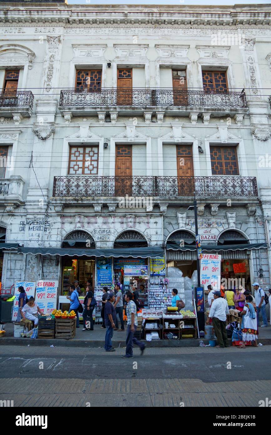 Merida central market yucatan mexico hi-res stock photography and ...
