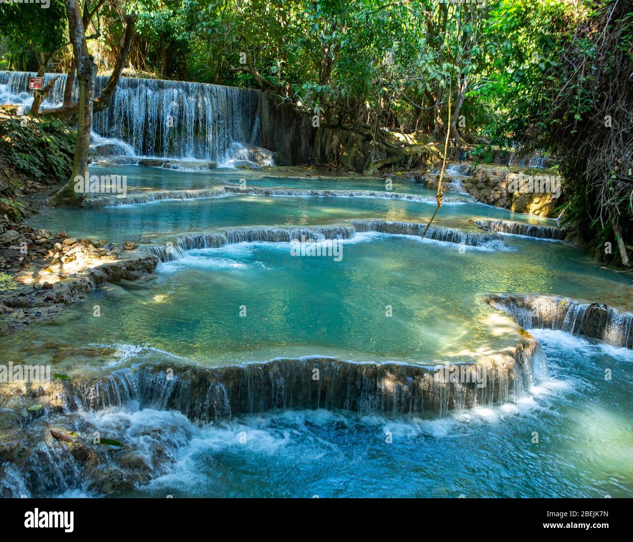 Luang prabang waterfalls hi-res stock photography and images - Alamy