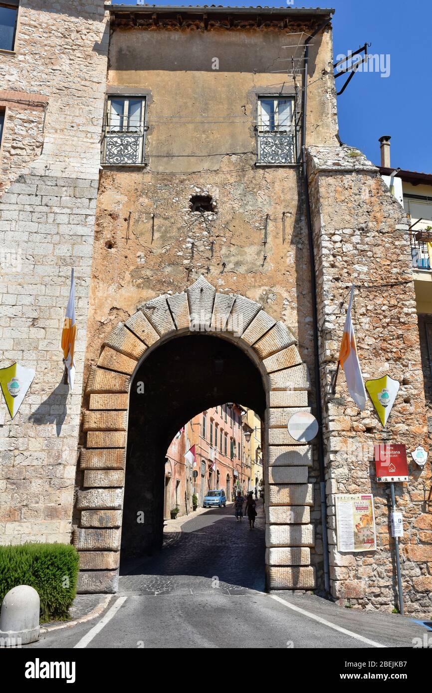 Priverno city wall hi-res stock photography and images - Alamy