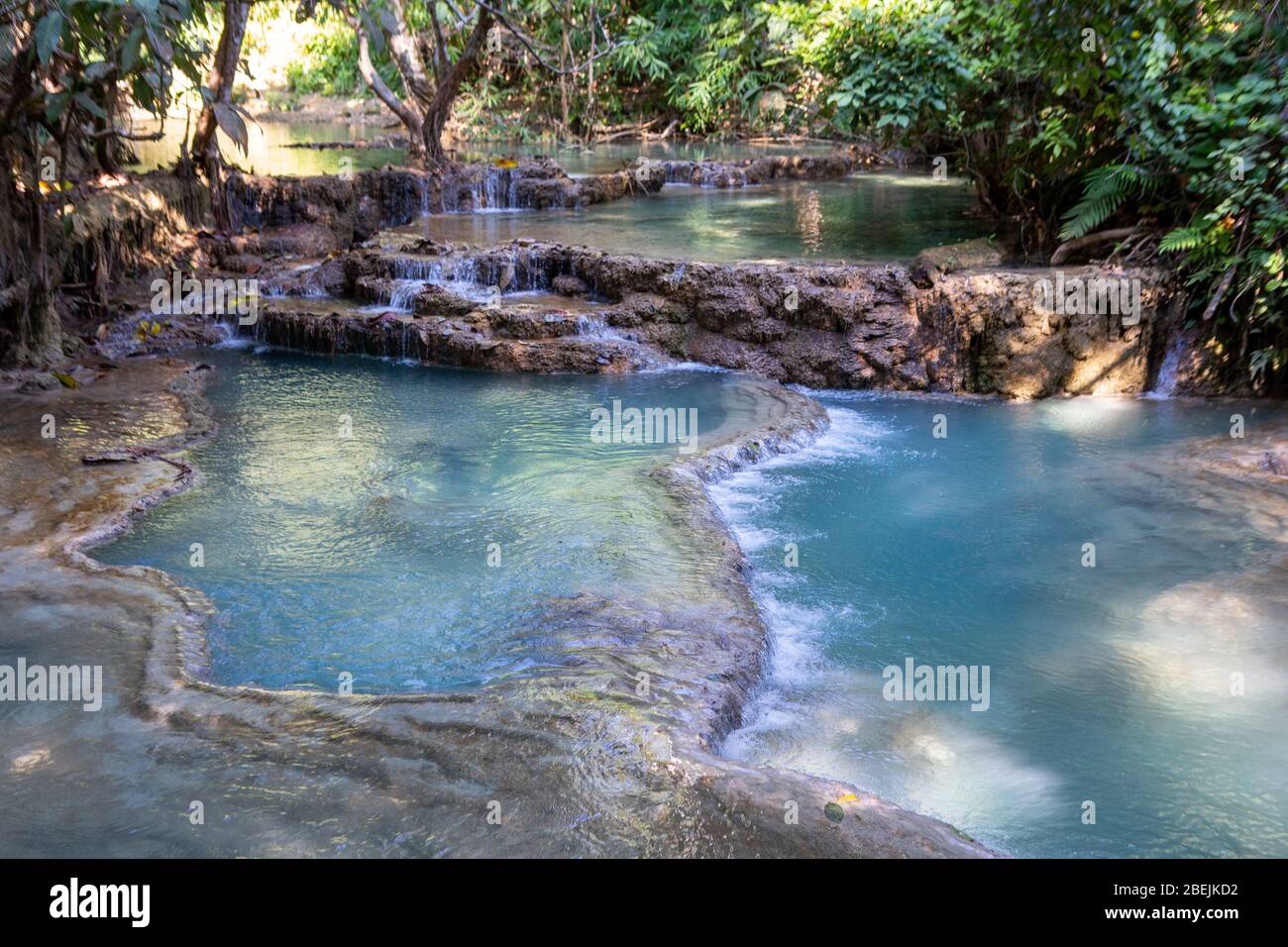 Luang prabang tourist sites waterfalls hi-res stock photography and ...