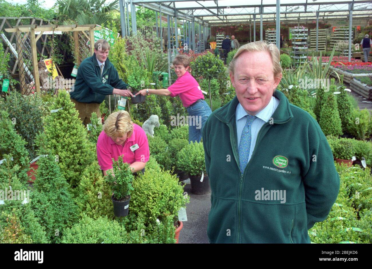 Nicholas Marshall, businessman, at a 'Country Homes and Gardens' store ...