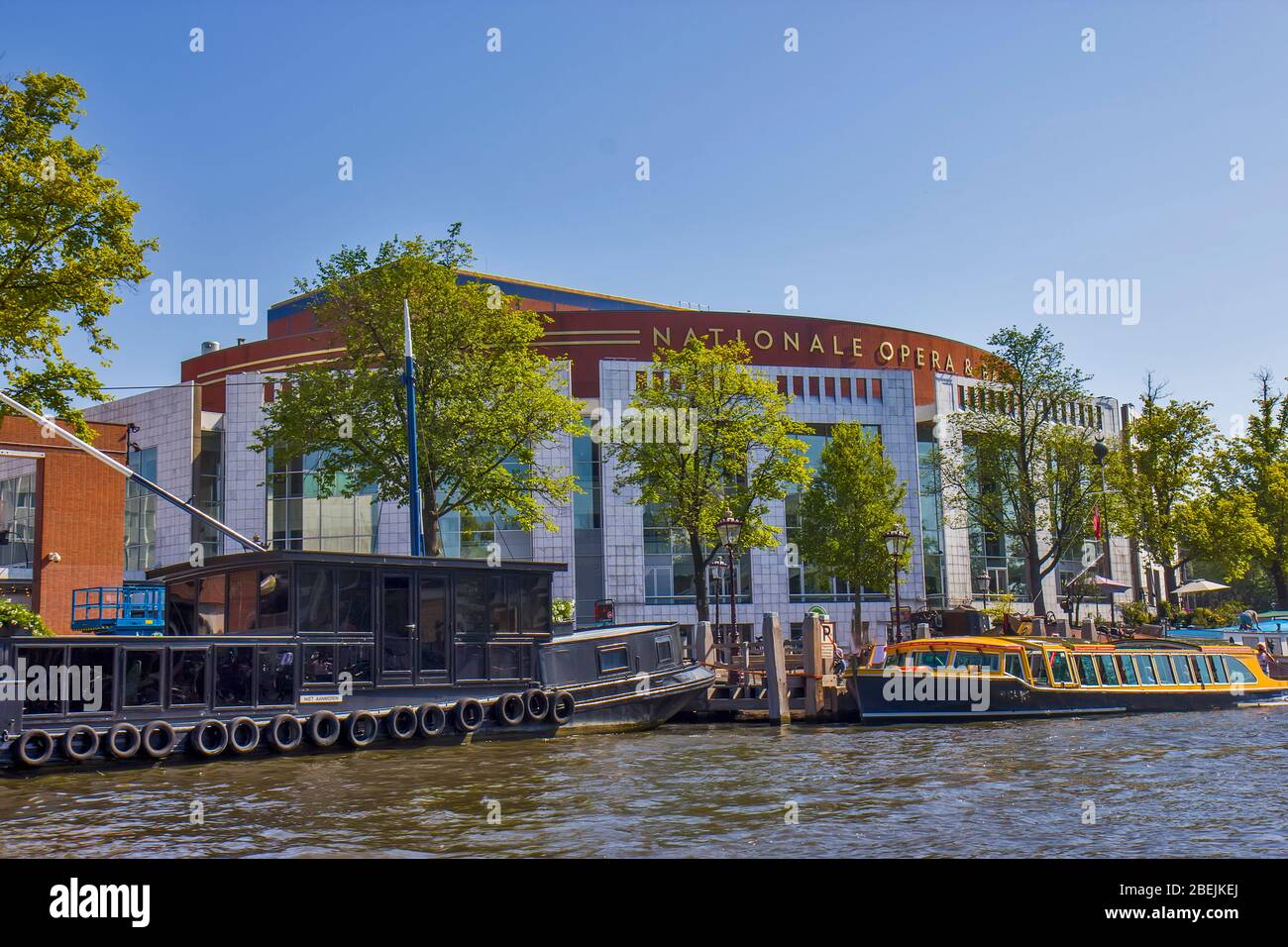 National opera and ballet house in Amsterdam Stock Photo - Alamy
