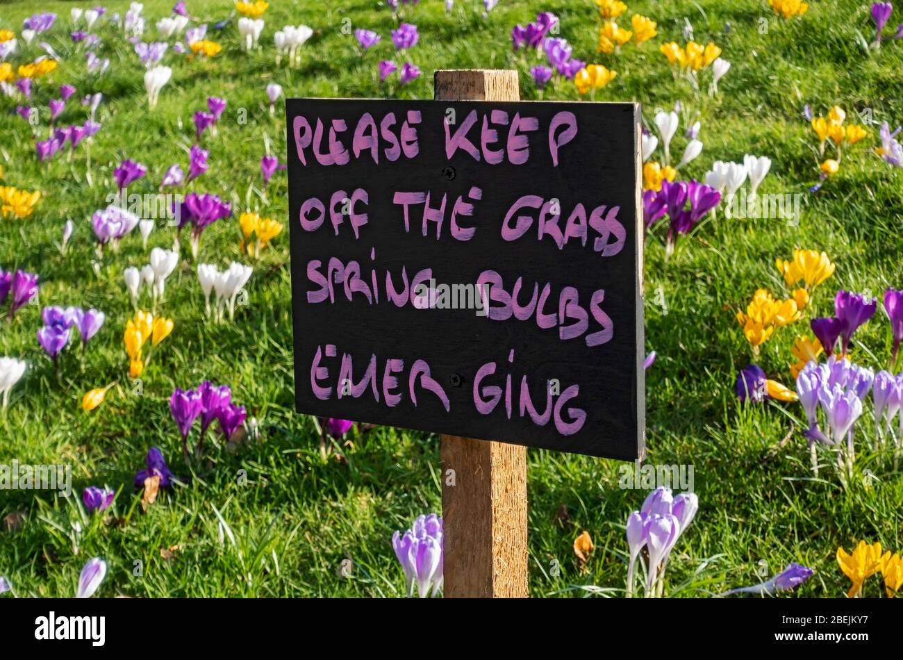Warning sign horticulture hi-res stock photography and images - Alamy