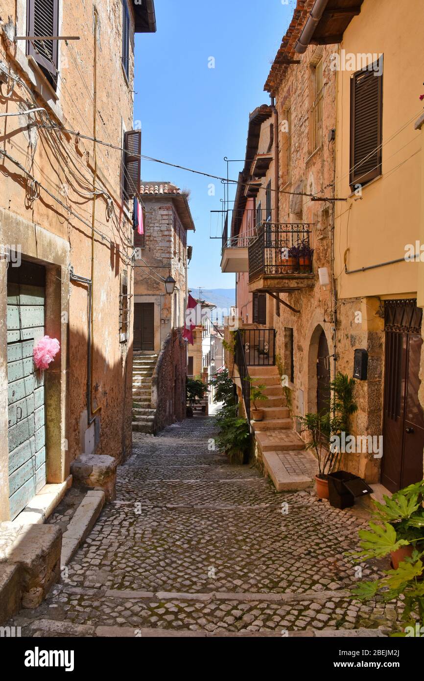 Priverno city wall hi-res stock photography and images - Alamy