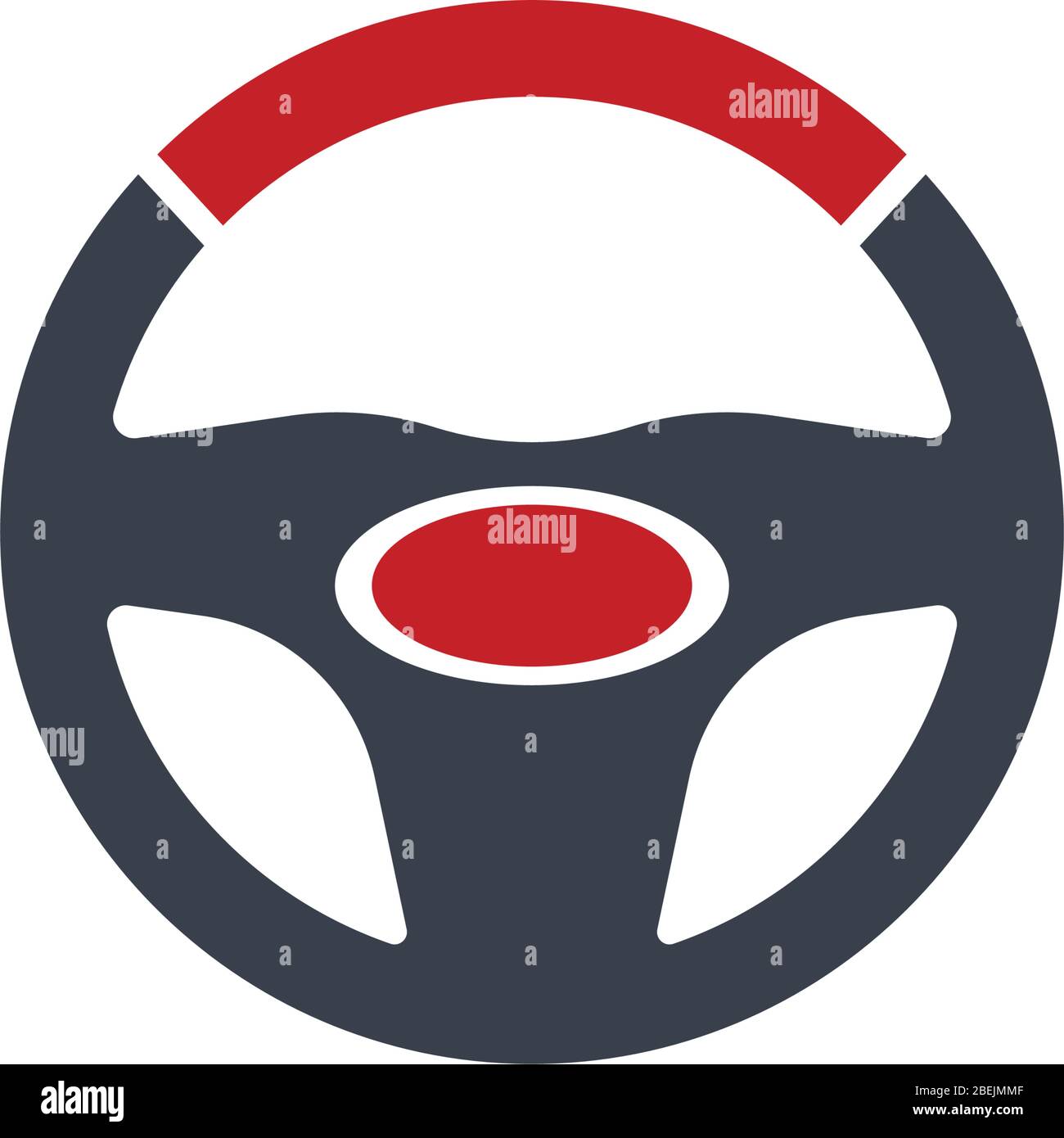 Steering Wheel vector image logo Stock Vector Image & Art - Alamy