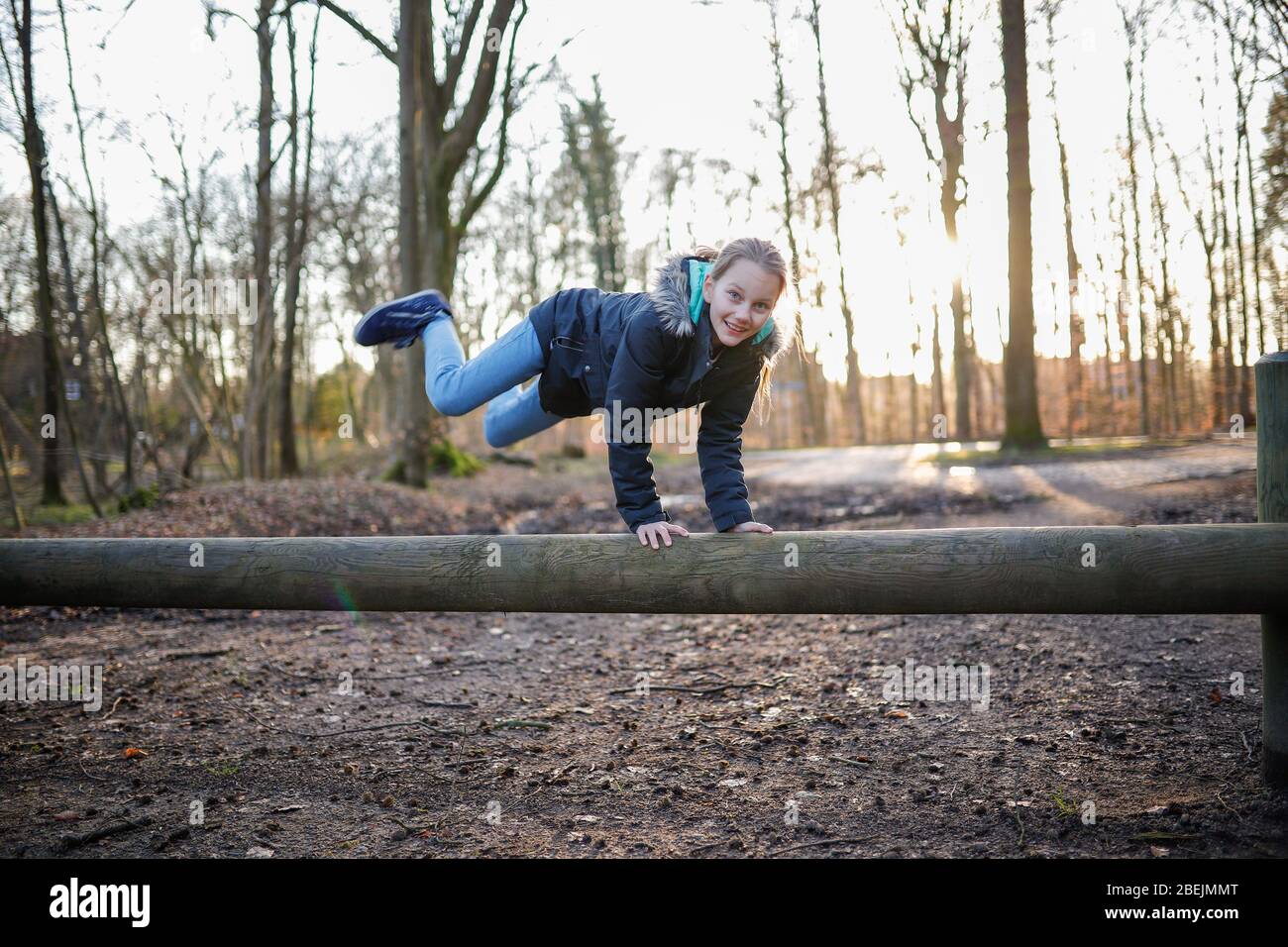 Jump barrier hi-res stock photography and images - Alamy