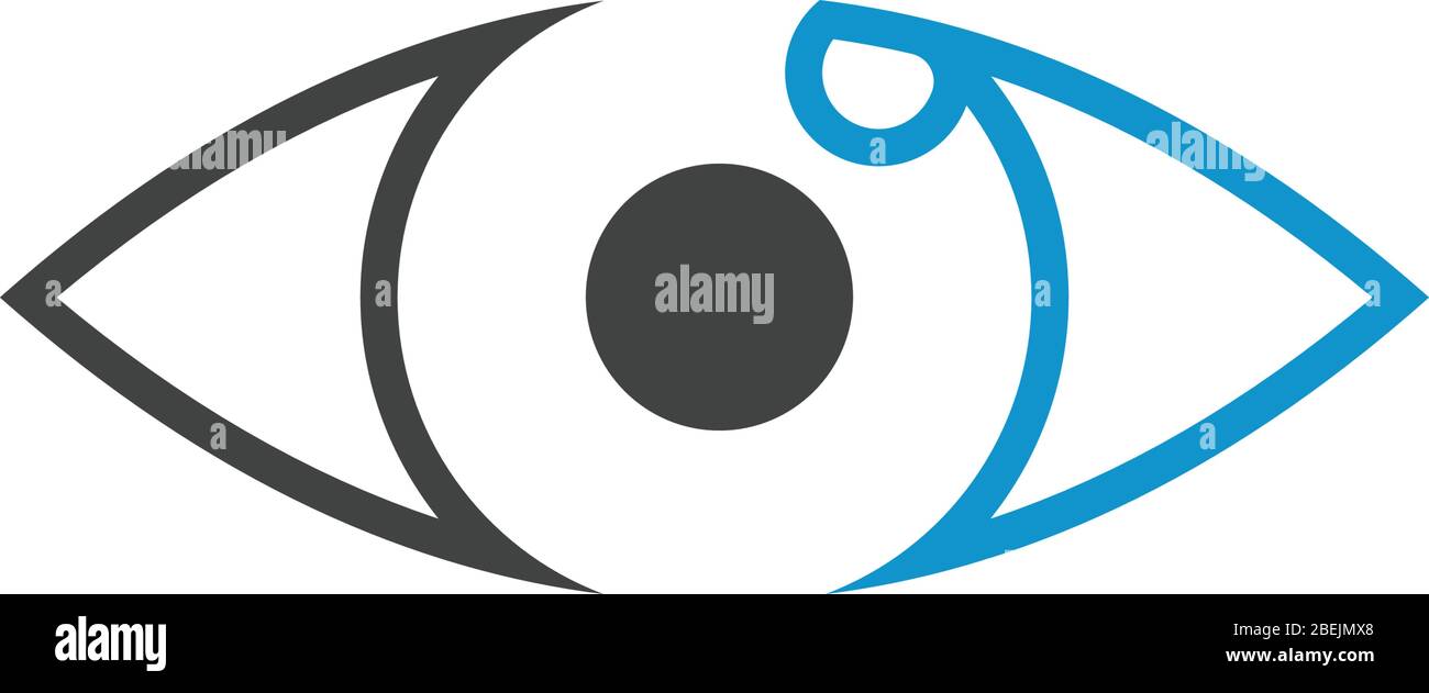 Eye vector logo design image template Stock Vector Image & Art - Alamy