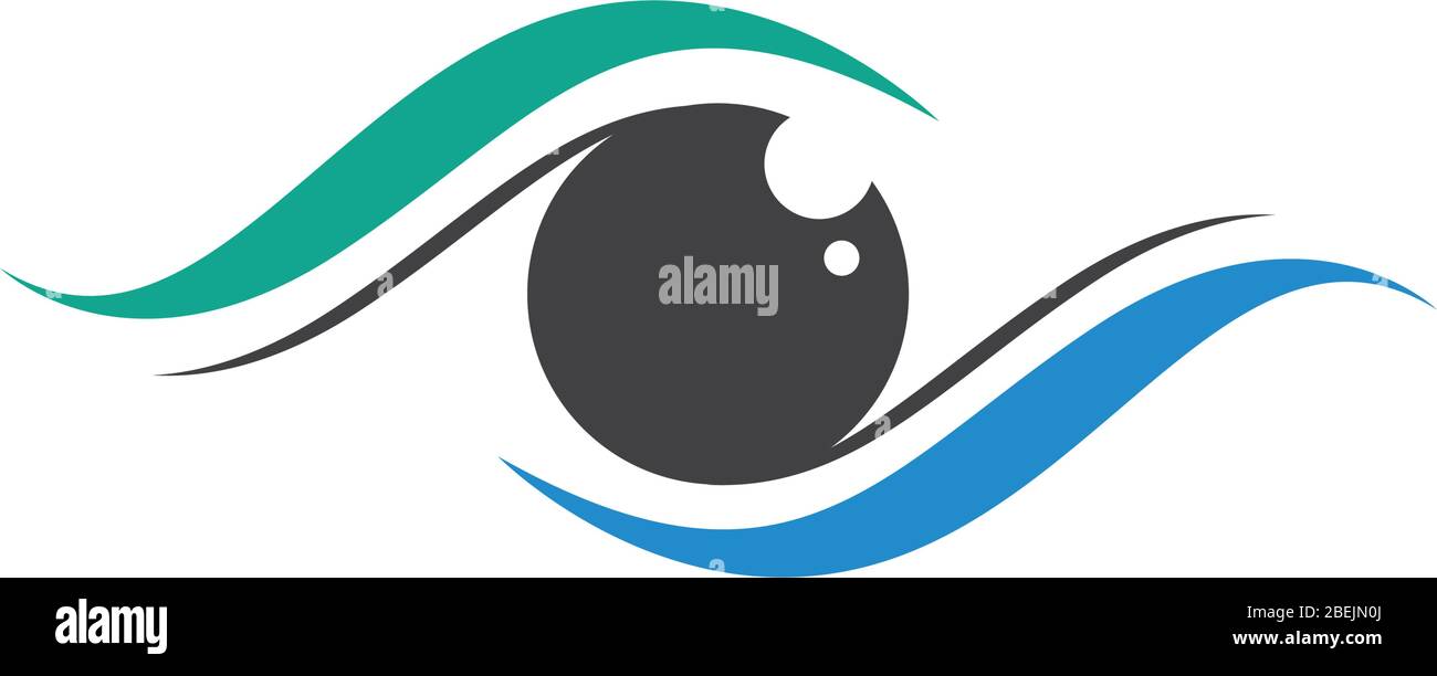 Eye vector logo design image template Stock Vector Image & Art - Alamy