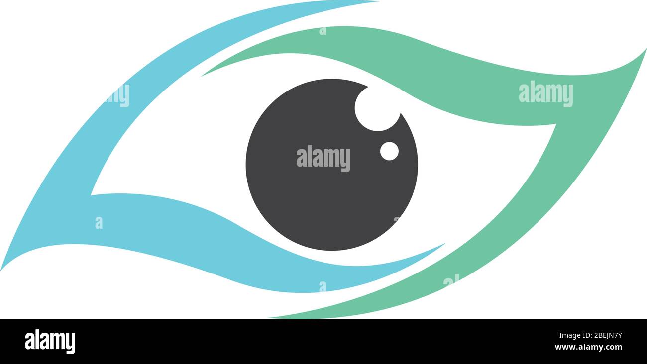 Eye vector logo design image template Stock Vector Image & Art - Alamy