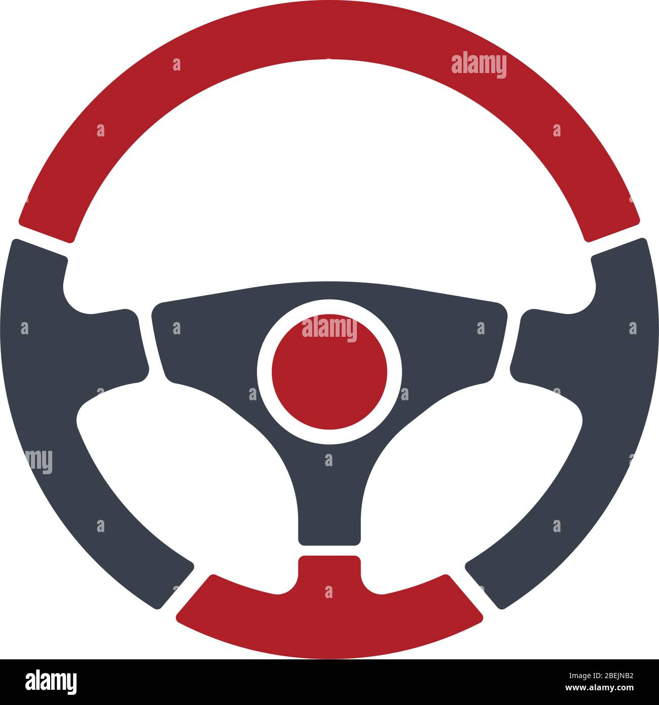 Steering Wheel vector image logo Stock Vector Image & Art - Alamy