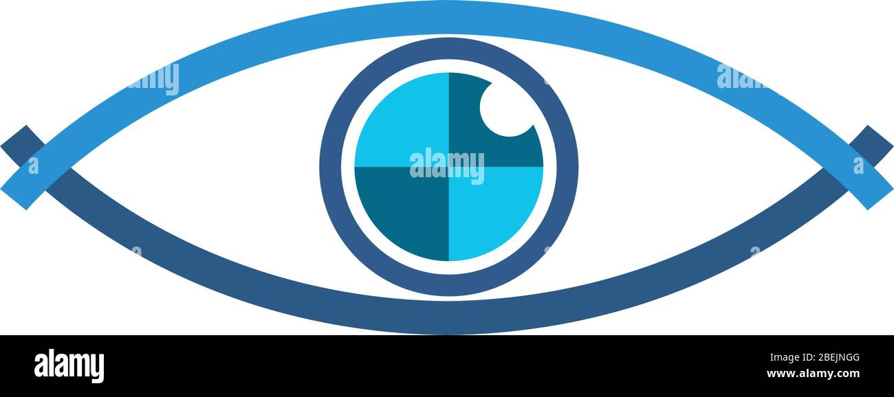 Eye vector logo design image template Stock Vector Image & Art - Alamy