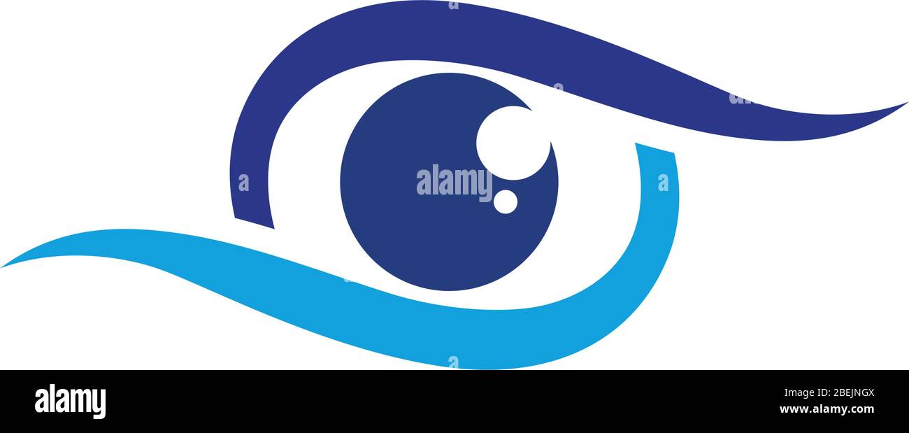 Eye vector logo design image template Stock Vector Image & Art - Alamy