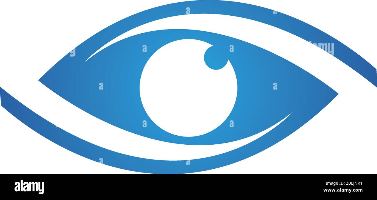 Eye vector logo design image template Stock Vector Image & Art - Alamy