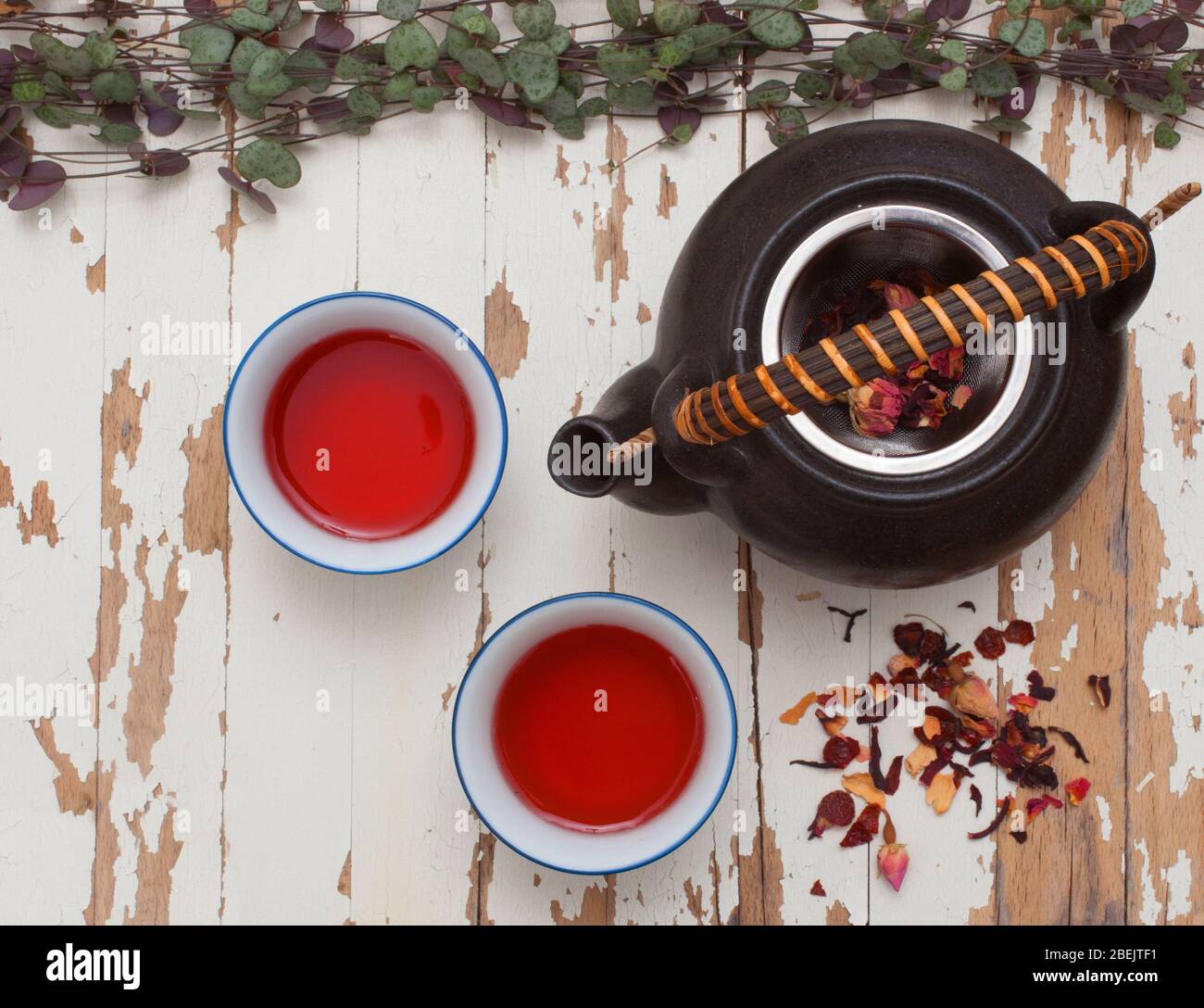 China tea cup spilt tea hi-res stock photography and images - Alamy